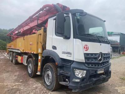 Chine 2020 Années de pompe de seconde main installée dans un camion Mercedes avec une portée horizontale de 51m à vendre