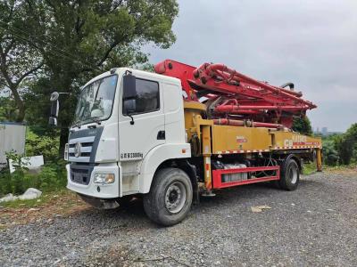 중국 37m Sy 미니 콘크리트 펌프 트럭 주식 공급 높이 1400mm 10050 * 2530 * 4000mm 판매용