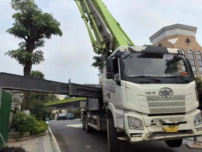 Китай SA Ny Использованная бетонная насосная машина 47м Горизонтальная протяженность 12255*2550*4000мм Насосный год 2020 продается