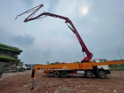 Cina SANY 56m Camioni pompe per calcestruzzo con telaio Mercedes-Benz in vendita in vendita