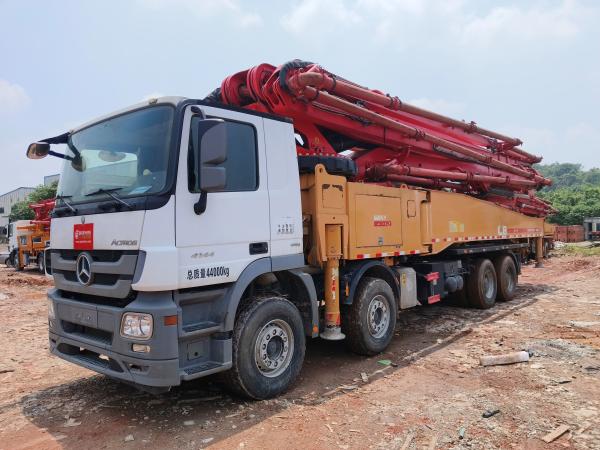 Quality 2019 SANY 56 meters used concrete pump truck, new condition, good price for sale