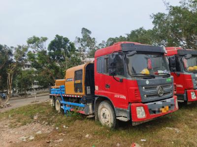 Cina Piccolo motore portatile diesel elettrico rimorchio idraulico caricato pompa di micro calcestruzzo pompa di cemento in vendita