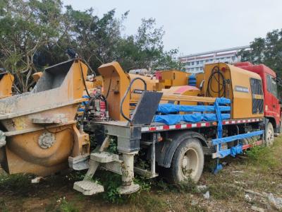 Cina Piccolo motore portatile diesel elettrico rimorchio idraulico caricato pompa di micro calcestruzzo pompa di cemento in vendita