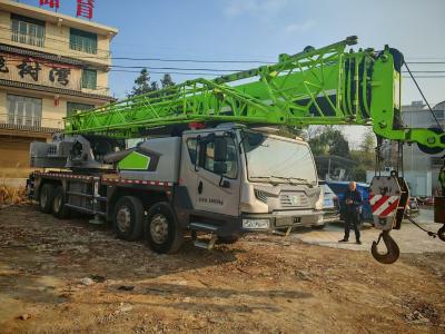 China 2019 Jaar Zoomlion mobiele kraan 35 ton met vijf-arm kraan jib voor zware bouwprojecten Te koop