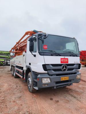 Cina ZOOMLION 2013 anno camion pompa calcestruzzo 38 M in vendita usato ma in condizioni stabili in vendita