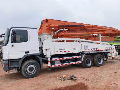 Cina ZOOMLION 2013 anno camion pompa calcestruzzo 38 M in vendita usato ma in condizioni stabili in vendita