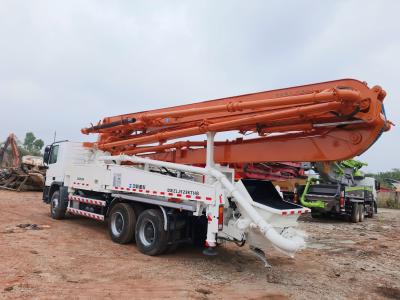 Cina ZOOMLION 2013 anno camion pompa calcestruzzo 38 M in vendita usato ma in condizioni stabili in vendita