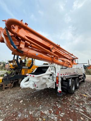 Cina ZOOMLION 2013 anno camion pompa calcestruzzo 38 M in vendita usato ma in condizioni stabili in vendita
