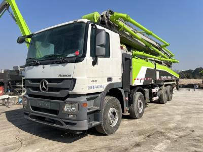 China Used 56 meters of concrete pump truck 56 meters remanufacturing pump truck procedures are complete for sale