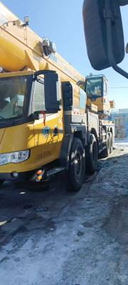 China Gebruikte XC MG mobiele vrachtwagen kraan 80 ton hoge bedrijfsdoeltreffendheid voor bouwbedrijf inventaris Te koop
