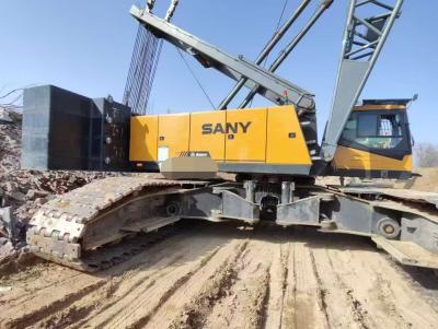 中国 SCC1350 低エネルギー要求と最大持ち重量71tの二手クローラークレーン2016 販売のため