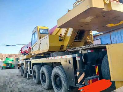 China Hydraulische rechtarm mobiele vrachtwagen kraan 110 ton Maximale werkhoogte 75,5 meter Directe bron 2022 Jaar Productie Te koop