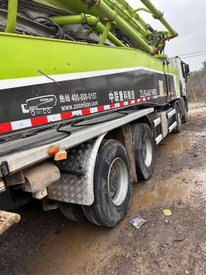 China 2019 Special Sale Zoomlion 63m Concrete Pump Truck Maximum Cloth Height 62.1M Shaft Number 4 Used for Construction Projects for sale