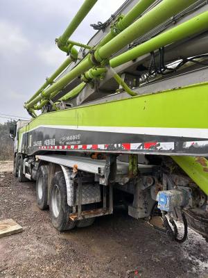 China 2019 Special Sale Zoomlion 63m Concrete Pump Truck Maximum Cloth Height 62.1M Shaft Number 4 Used for Construction Projects for sale