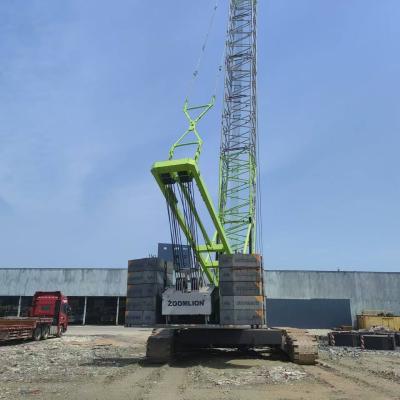 China 180 Ton Lattice Boom Crane ZCC1800H Safe Operation Folding Design and Energy Efficiency for sale