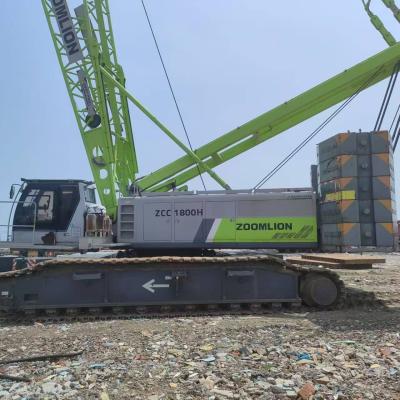 China 180 Ton Lattice Boom Crane ZCC1800H Safe Operation Folding Design and Energy Efficiency for sale