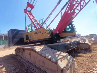中国 SCC1500A-6 中古 2021 SA NY クローラークレーン 150 トン 建設プロジェクトの最大持ち上げ能力 販売のため