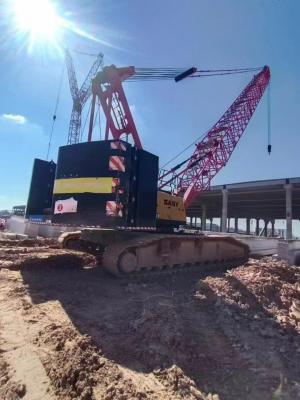 中国 SCC1500A-6 中古 2021 SA NY クローラークレーン 150 トン 建設プロジェクトの最大持ち上げ能力 販売のため