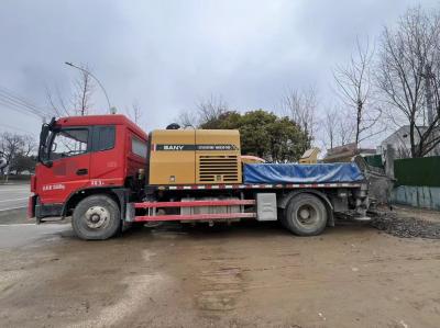 Cina Usato 2021 Sany Heavy Industry 10023 Camion-montato pompa camion con 585 ms Brake Response Time in vendita