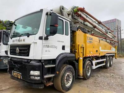 中国 中古のXCMG/シュウィング 62m コンクリートポンプトラック 半乾燥式 ショットコンクリート 状態良好 販売のため