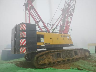 China 73m Maximum Lifting Height SCC900A Crawler Crane for Green Foundation Construction and Lifting Needs for sale