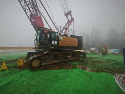 China 73m Maximum Lifting Height SCC900A Crawler Crane for Green Foundation Construction and Lifting Needs for sale