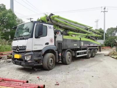 中国 ディーゼル 半乾式ショットコンクリート型 2020 ZOOMLION 56M トラック式ポンプ水力学 卓越した効率 販売のため