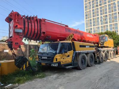 China SANY SAC3000T Gebruikte vrachtwagenkraan 300 ton mobiele kraan met hydraulische rechtarmboom Type 2021 Jaar Productiedatum Te koop