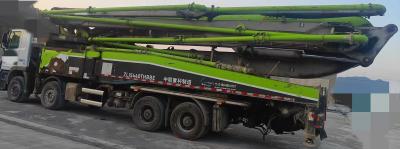 China 56m Used Concrete Pump Truck on Benz Chassis Exported Worldwide with 5 Boom Sections and ±270° Rotation Angle for sale