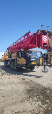 China 80ton STC800 SA Ny Truck Crane met een hoge bedrijfsdoeltreffendheid YUCHAI motor van de officiële Te koop