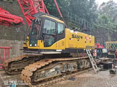 China SCC850A 85 Ton Mobile Hydraulic Crawler Crane A solução perfeita para o levantamento pesado à venda
