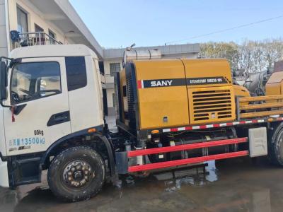 Cina Usato 2022 Sany Truck montato camion pompa calcestruzzo con 100 m3/h produttività e 9185 * 2500 * 3040mm Dimensioni in vendita