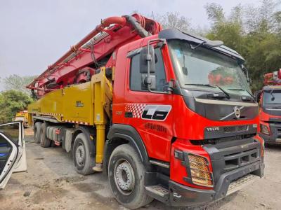 中国 ウォルボ・シャシーに設置されたSANYコンクリートポンプトラック 56M 販売のため