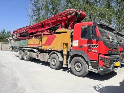 Cina Compatto 56M Concreto Pompa a Boom sul telaio Volvo Ampia portata e profondità massima del tessuto di 61M in vendita