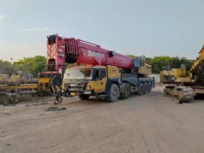 China Usado SA NY SAC2200C7 220 toneladas pequeno caminhão guindaste, caminhão montado guindaste móvel em excelente para venda à venda