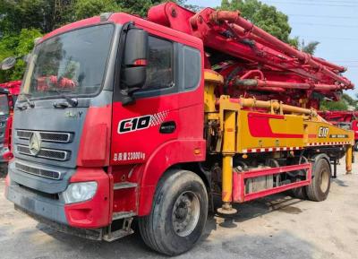 Cina 2022 Usato Sany Industria Pesante 43m Short Boom Concrete Pump Truck per l'accesso flessibile al cantiere in vendita