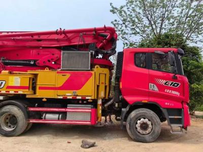 Cina 2022 Usato Sany Industria Pesante 43m Short Boom Concrete Pump Truck per l'accesso flessibile al cantiere in vendita