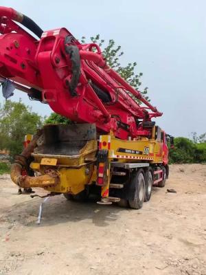Cina 2022 Usato Sany Industria Pesante 43m Short Boom Concrete Pump Truck per l'accesso flessibile al cantiere in vendita