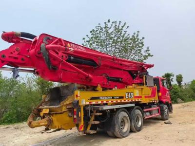 Cina 2022 Usato Sany Industria Pesante 43m Short Boom Concrete Pump Truck per l'accesso flessibile al cantiere in vendita