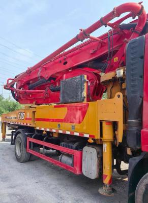 Cina Utilizzo 2021 Sany Industria pesante 39m Pompa di calcestruzzo 2 Numero di albero Profondità massima del tessuto 33.4M in vendita