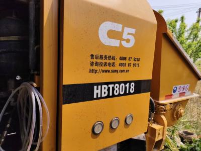 China SANY 2021 Aanhangerpomp 8018 Bouwmachines Hydraulisch systeem Automatische zuiger terugkeer Te koop