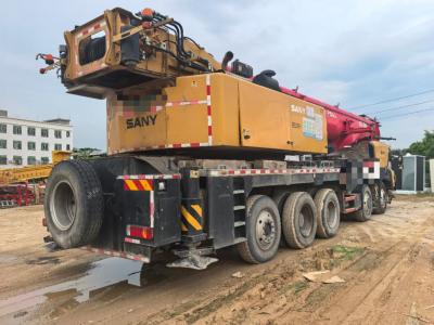 중국 110 톤의 이동 트럭 크레인, 높은 운영 효율과 최대 작업 높이 73 미터 판매용