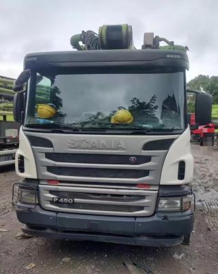 Cina Autobetoniera Zoomlion 63m del 2018 usata con telaio Scania, prezzo scontato in vendita in vendita