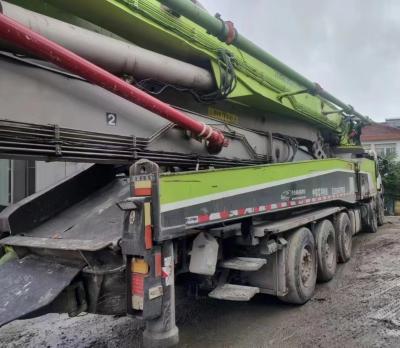 Cina Autobetoniera Zoomlion 63m del 2018 usata con telaio Scania, prezzo scontato in vendita in vendita