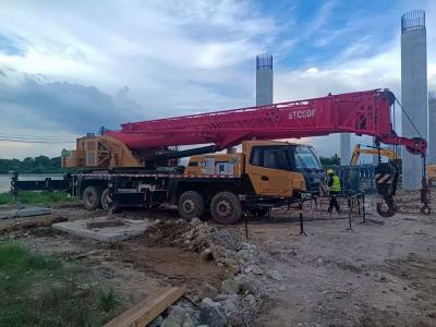 중국 산이 50톤 이동 크레인 판매 - 무거운 건설 업 업 장비 판매용