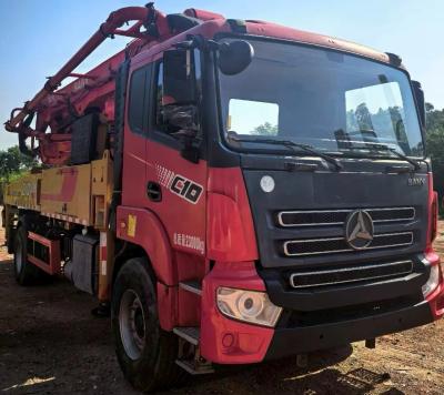 China 2022 Sany 37m concrete pump truck, intelligent and reliable pumping improves safety for sale