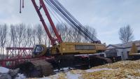 China 2018 Used SANY SCC6500A 650 Ton Crawler Crane for sale