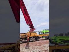Used Concrete Pump Trucks 56m with Schwing Putzmeister factory direct sales