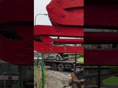 2008 Putzmeister Concrete Pump Truck 38 Meters Installed Isuzu Stock Chassis For Direct Sale