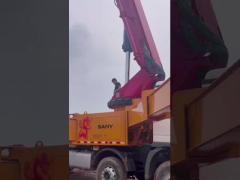 SANY 56m Concrete Pump Trucks on Mercedes-Benz Chassis for sale